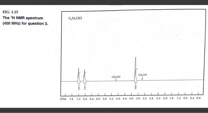 Solved 1. Propose a structure(s) consistent with the proton | Chegg.com