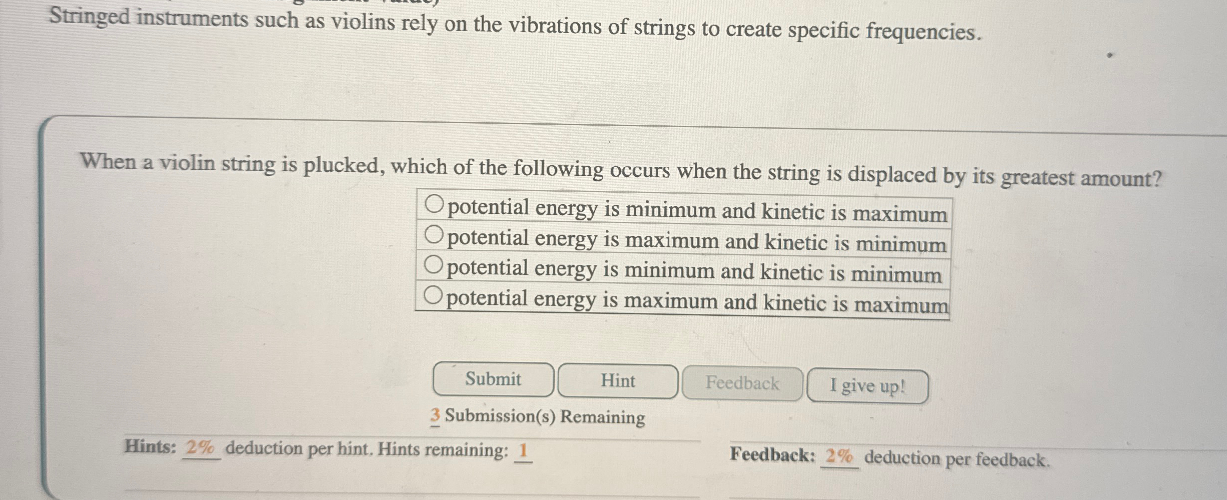 Solved Stringed instruments such as violins rely on the | Chegg.com