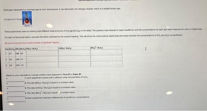 Denhogen tatracxide is a colodess gas at rosm | Chegg.com