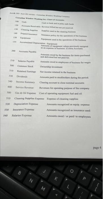 Acerse 202- Acet 201 review - Cornelian Wendow | Chegg.com