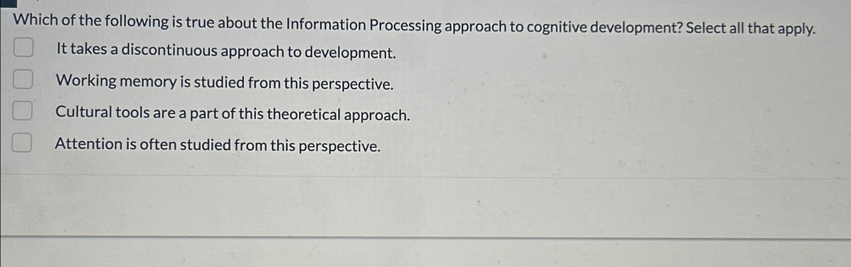 Solved Which of the following is true about the Information | Chegg.com