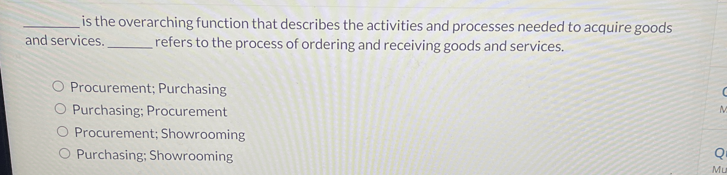 Solved is the overarching function that describes the | Chegg.com