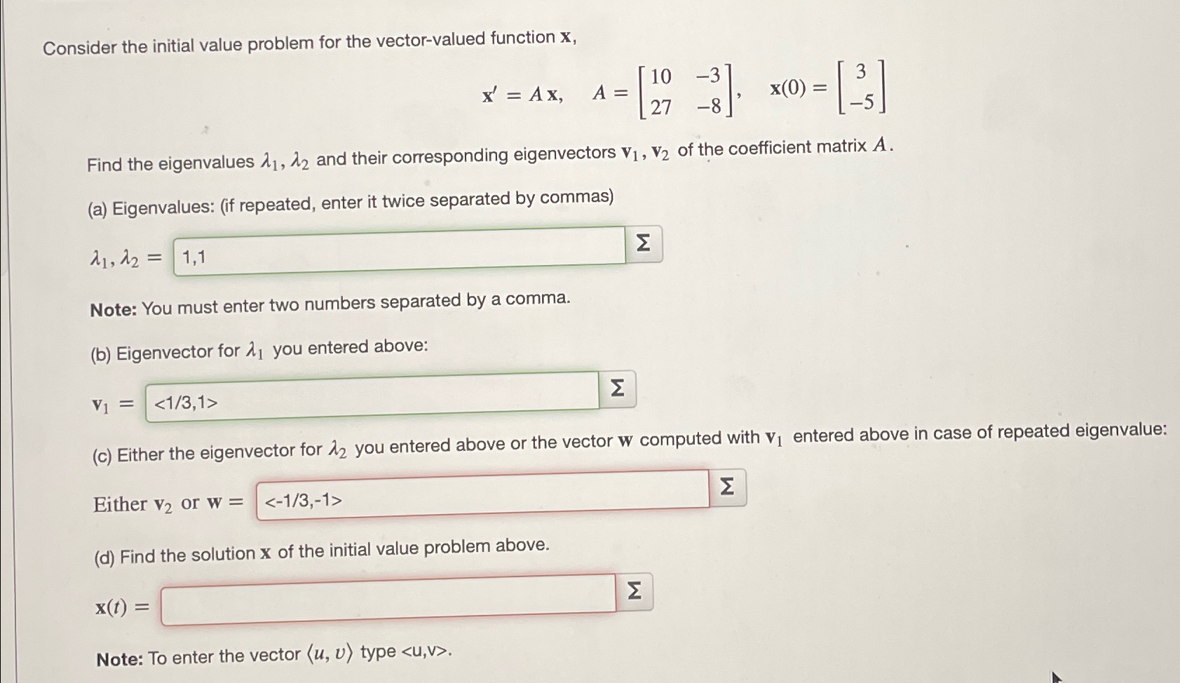 Solved Consider the initial value problem for the | Chegg.com