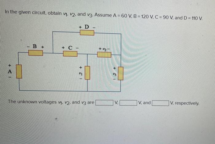 Solved In the given circuit, obtain 29. v2, and v3. Assume A | Chegg.com