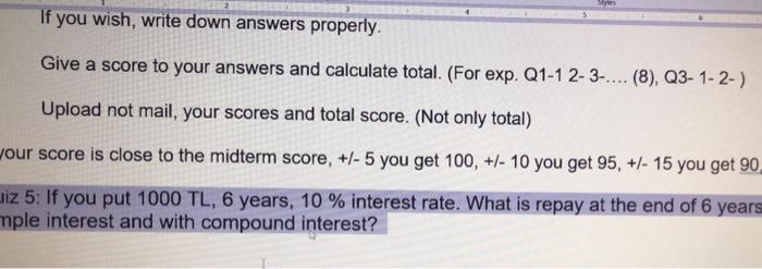 Solved If you wish, write down answers properly. Give a | Chegg.com