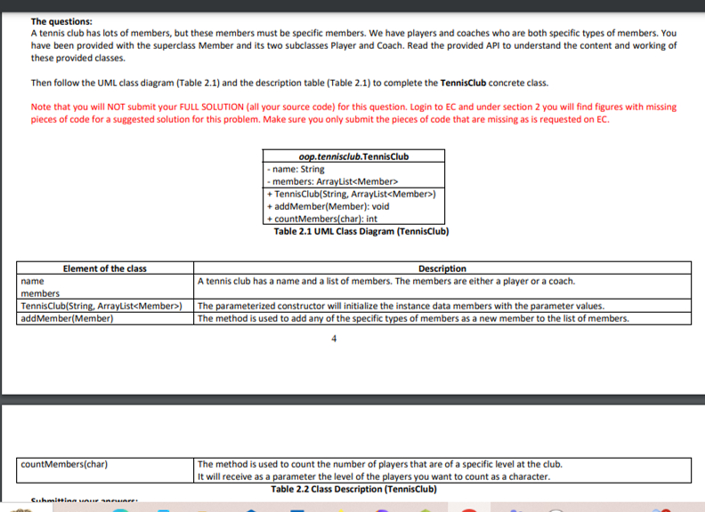 Solved sOLVE THIS JAVA The questions:these provided | Chegg.com