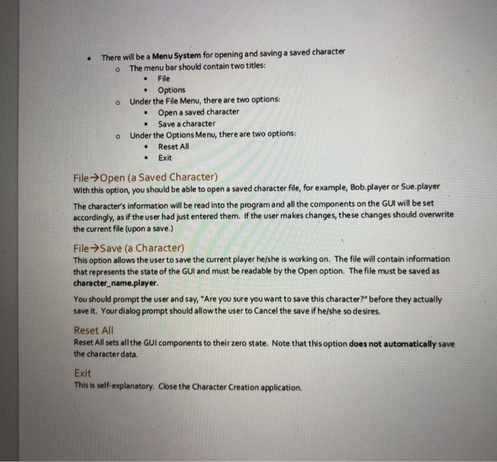 Objectives To understand JavaFX GUI applications | Chegg.com