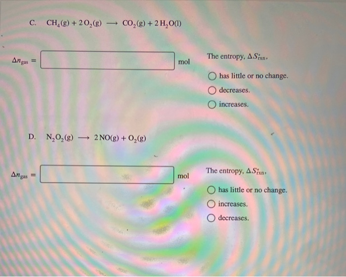 Solved The change in entropy, ASix, is related to the the | Chegg.com