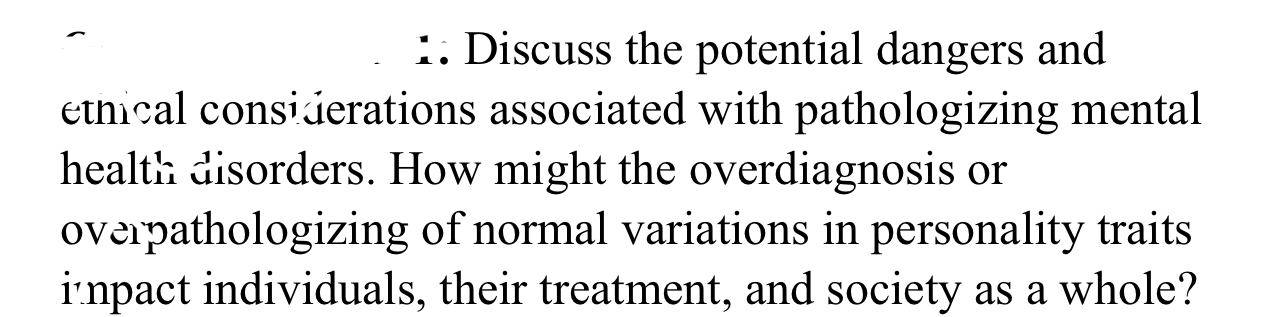 Solved :. ﻿Discuss the potential dangers and ethical | Chegg.com