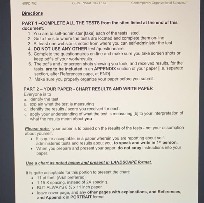 Rationale This INDIVIDUAL assignment requires you to | Chegg.com