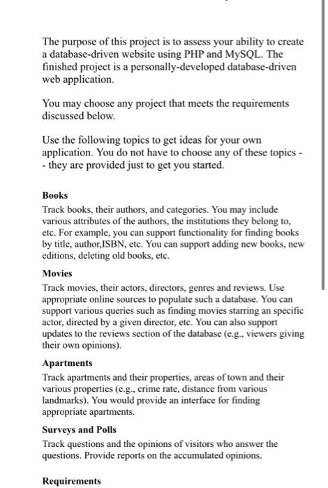 Solved editions, deleting old books, etc. Movies Track | Chegg.com