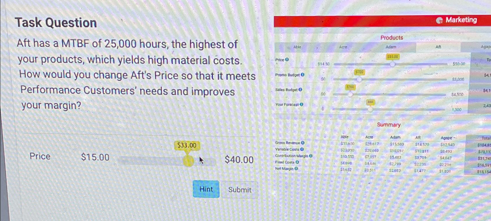 Solved Task QuestionAft has a MTBF of 25,000 ﻿hours, the | Chegg.com