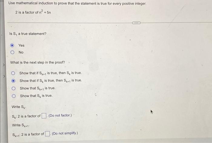 Solved Use mathematical induction to prove that the | Chegg.com