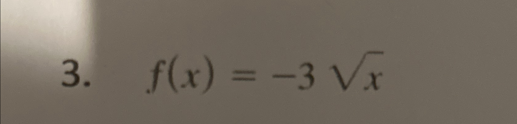 Solved f(x)=-3x2 ﻿ Solve using definition of derivatives | Chegg.com