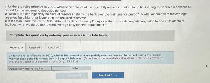 Solved a. Under the rules effective in 2020 , what is the | Chegg.com