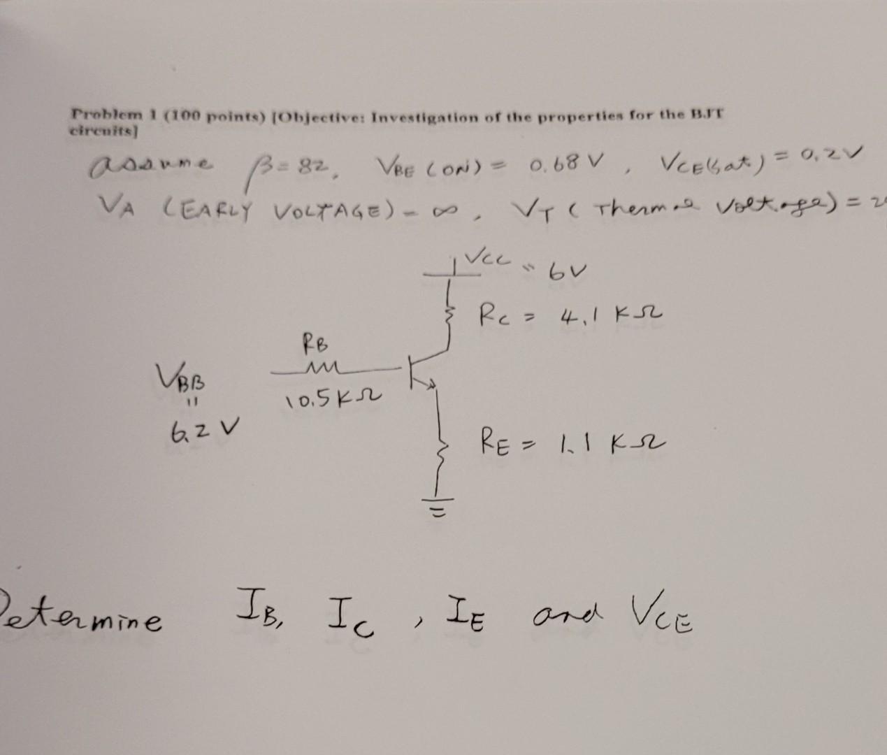 Solved Problem 1 (100 points) [Objective: Investigation of | Chegg.com