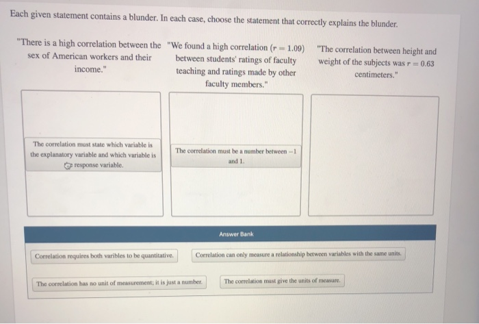 Solved Each given statement contains a blunder. In each | Chegg.com Solved Each given statement contains a blunder. In each | Chegg.com