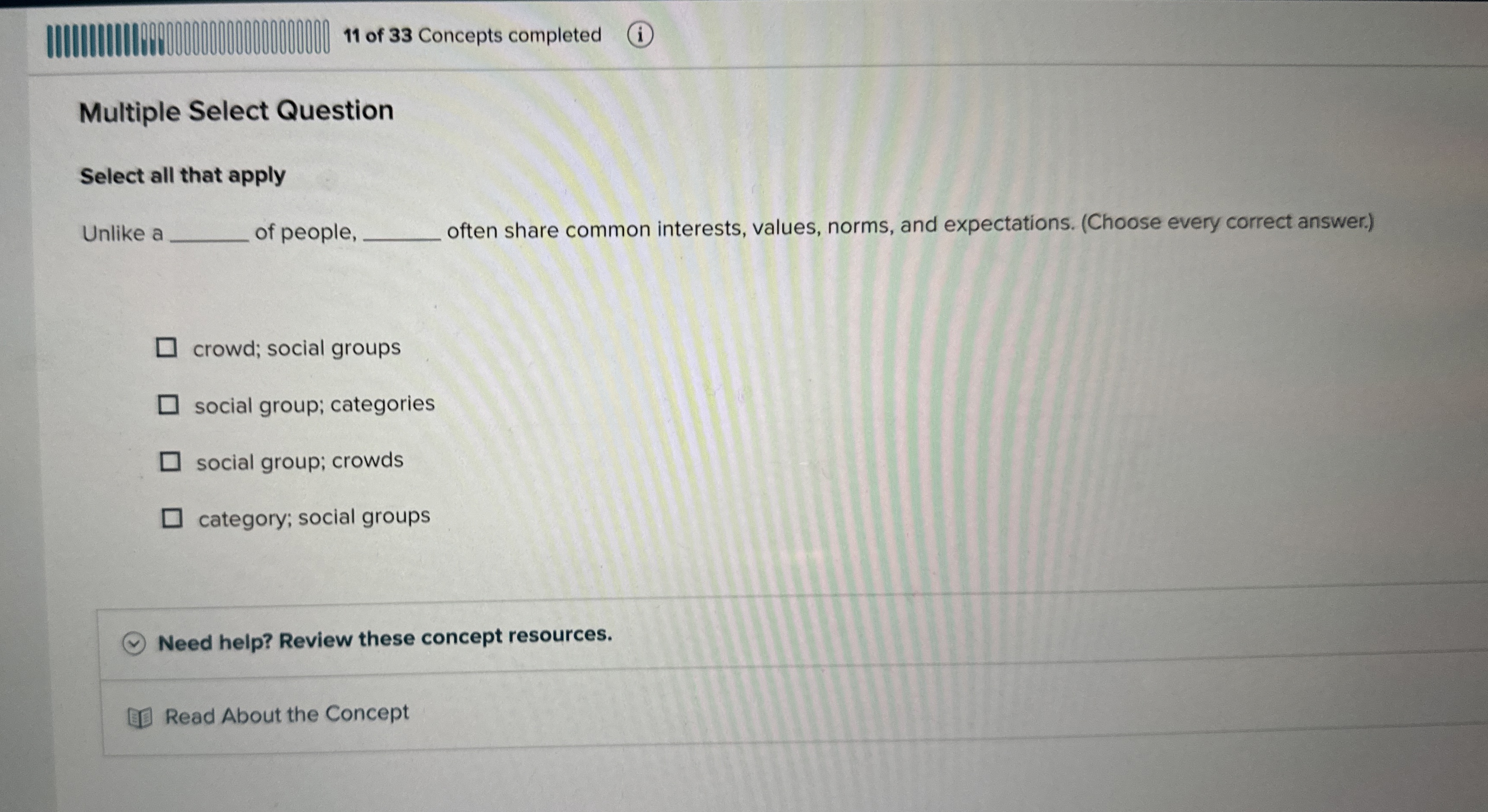 Solved Multiple Select QuestionSelect all that applyUnlike | Chegg.com