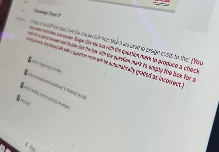 question mark will be automation mark to empty the | Chegg.com