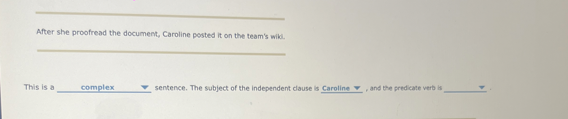 Solved After she proofread the document, Caroline posted it | Chegg.com