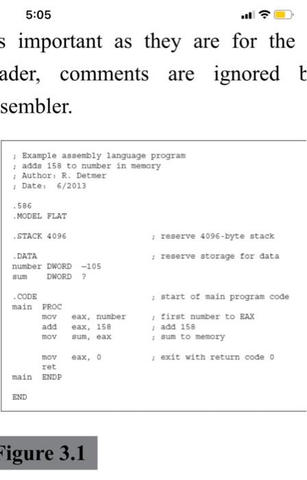 Solved Write a complete 32-bit program by modifying the | Chegg.com