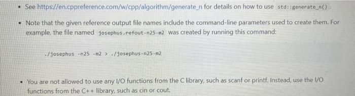 Solved The problem is known as the Josephus Problem (or | Chegg.com