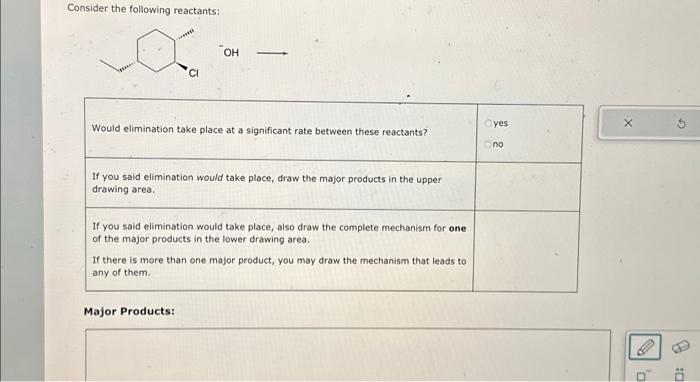 Solved Consider the following reactants: Major Products: | Chegg.com Solved Consider the following reactants: Major Products: | Chegg.com