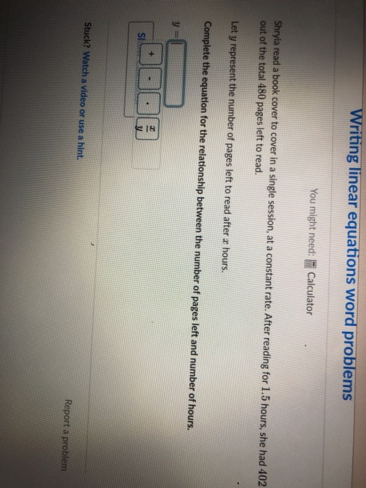 Solved Writing Linear Equations Word Problems You Might Chegg solved-writing-linear-equations-word-problems-you-might-chegg