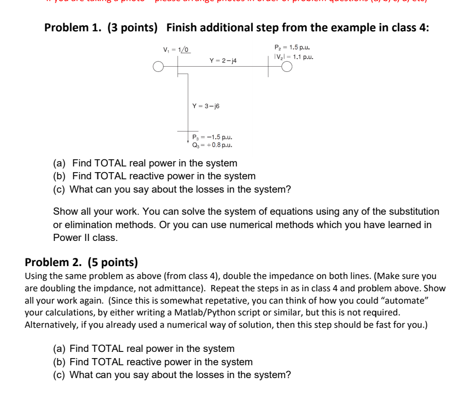 Solved Problem 1. (3 points) Finish additional step from the | Chegg.com