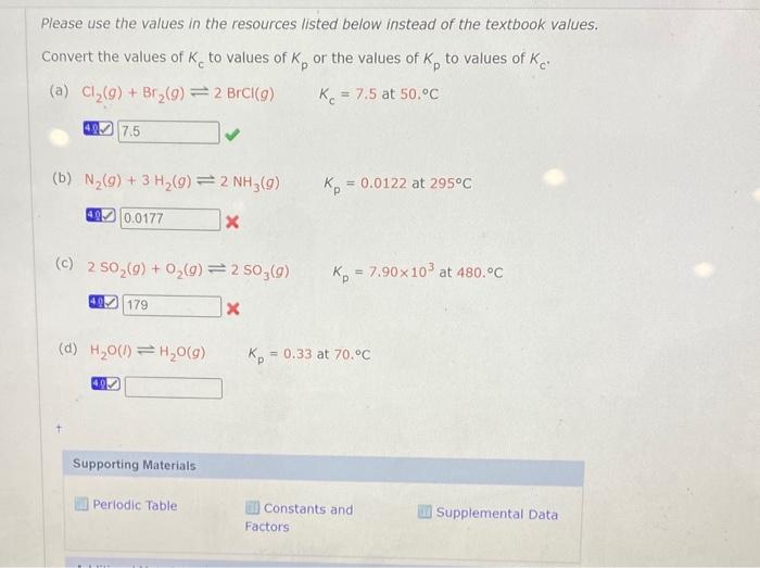 Solved Please use the values in the resources listed below | Chegg.com