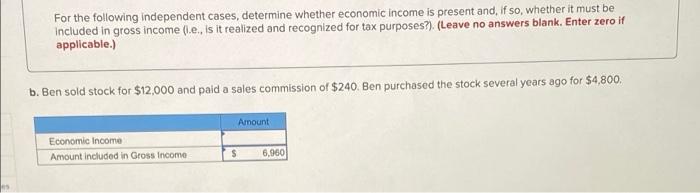 Solved For the following independent cases, determine | Chegg.com
