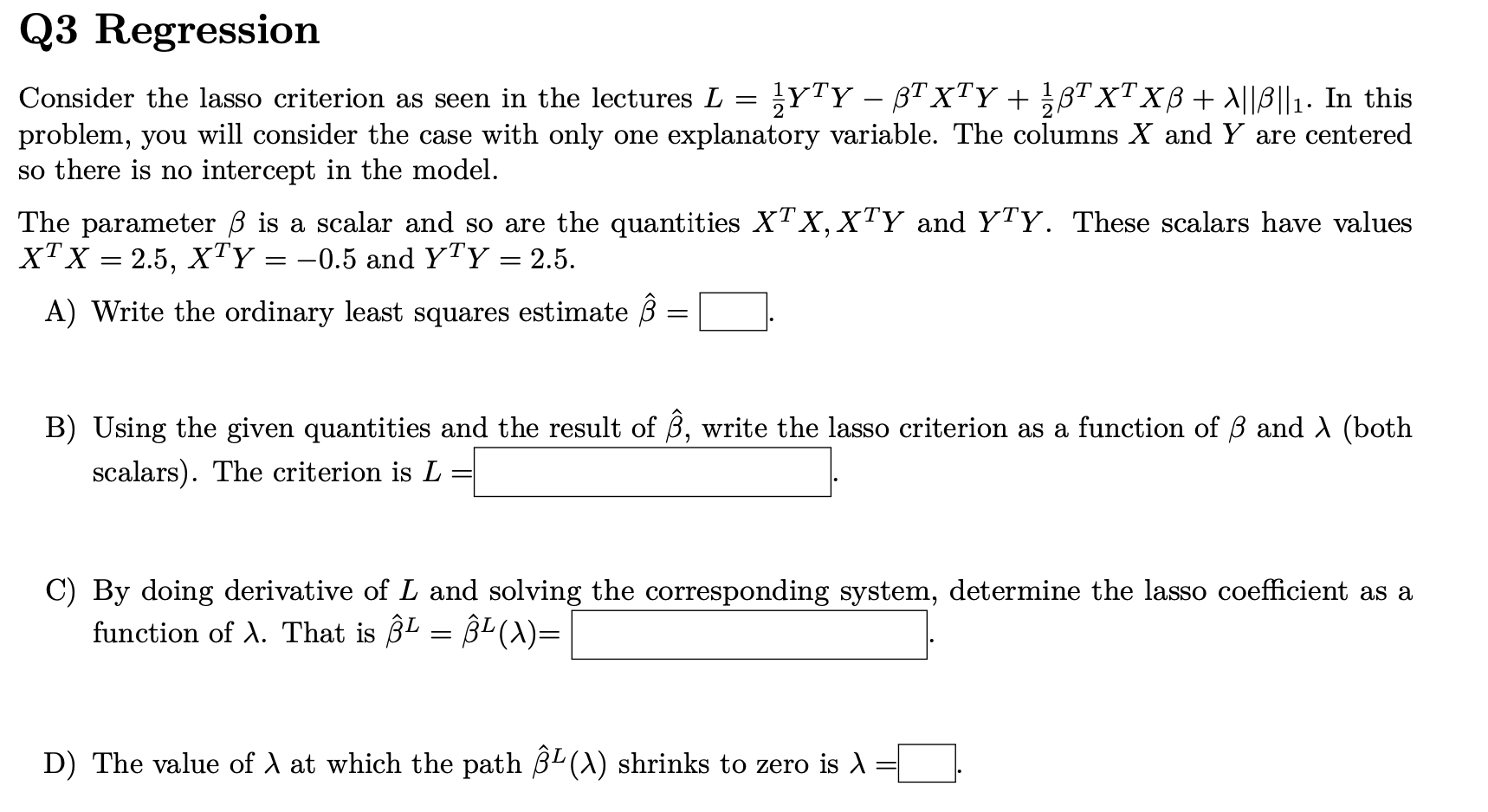 Solved Use RStudio to answer thisQ3 ﻿RegressionConsider the | Chegg.com