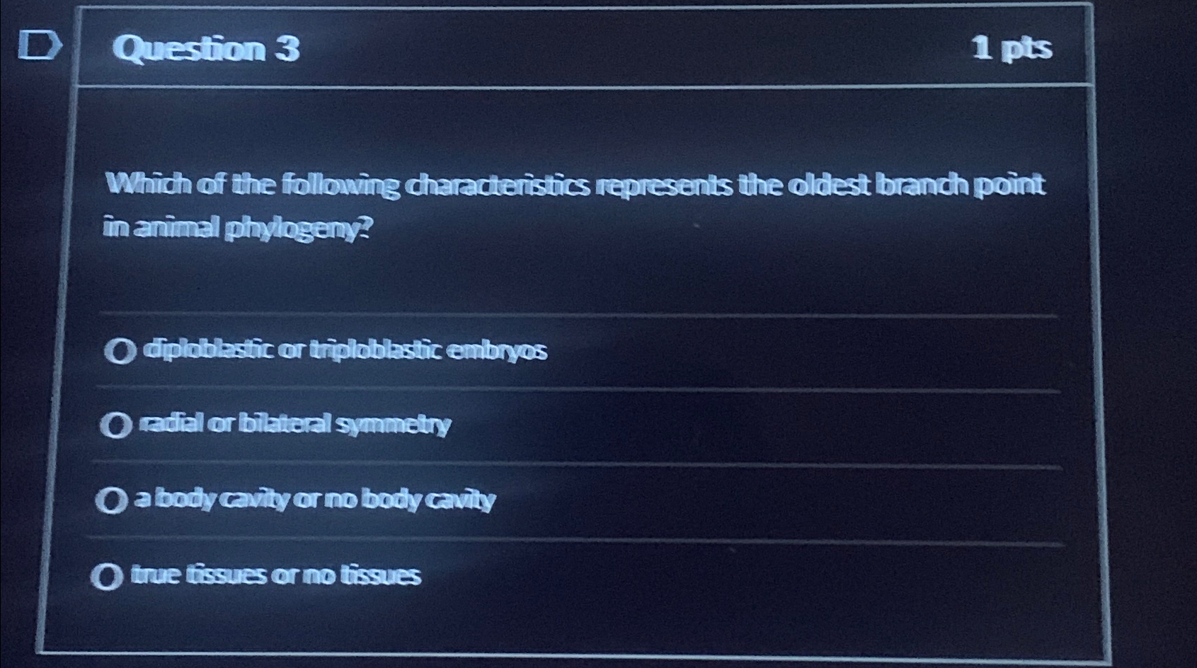 Solved Question 31 ﻿ptsWhich of the following | Chegg.com