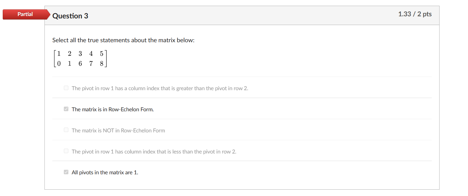 Solved Question 3Select all the true statements about the | Chegg.com