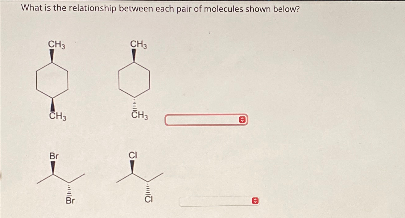 Solved What is the relationship between each pair of | Chegg.com