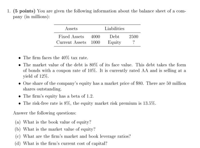 Solved please solve all parts a b c d clearly and correctly | Chegg.com