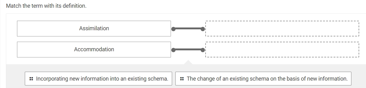Solved Match the term with its definition.Incorporating new | Chegg.com