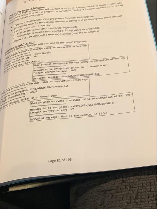 Solved CS 177 - Programming with Multimedia Objects - Summer | Chegg.com