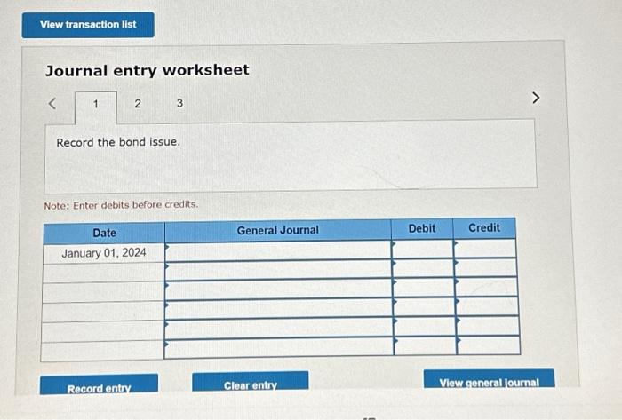 Solved Required information Exercise 9-14 (Algo) Record | Chegg.com