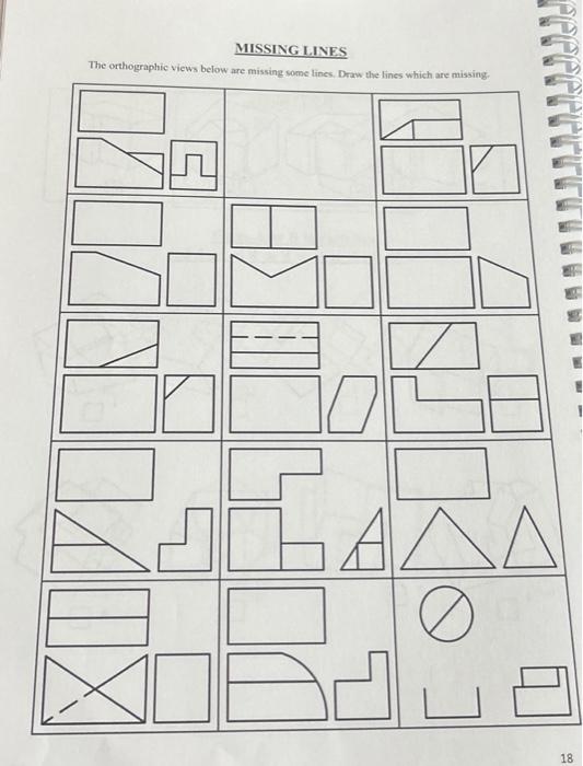 Solved draw the lines | Chegg.com