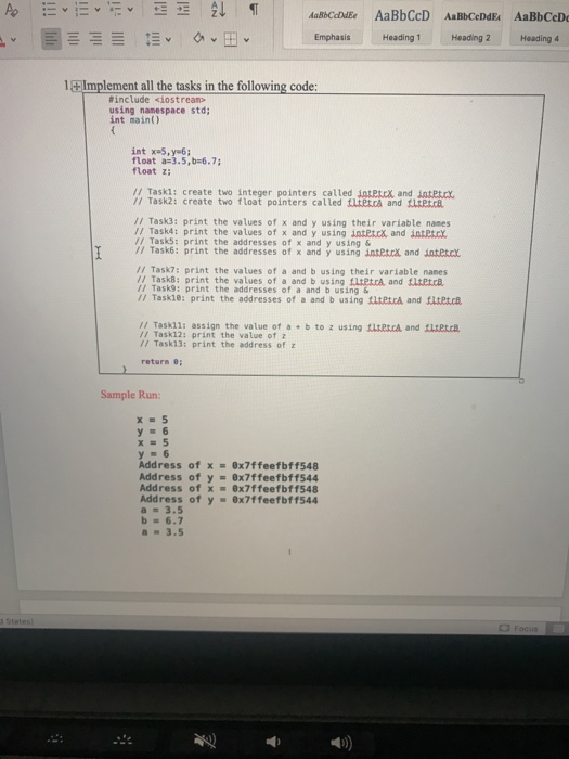 Solved APELI AaB C De AaBbCcD Aa BbCeDdEx AaBbCeDo Emphasis | Chegg.com