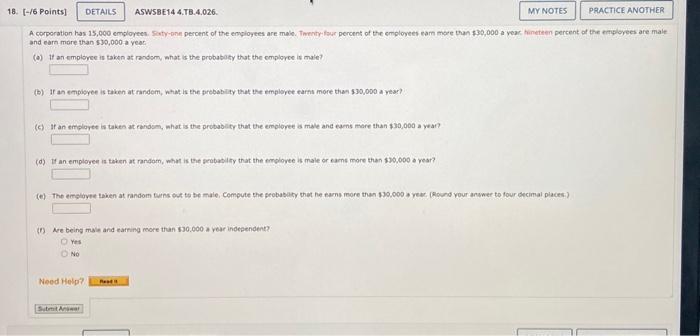 Solved and earn more than 530,000 a vear. (a) If an emploree | Chegg.com