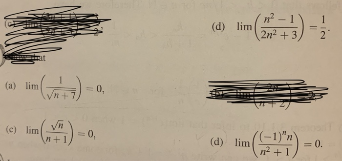 Solved Prove using the definition of the limit of a | Chegg.com