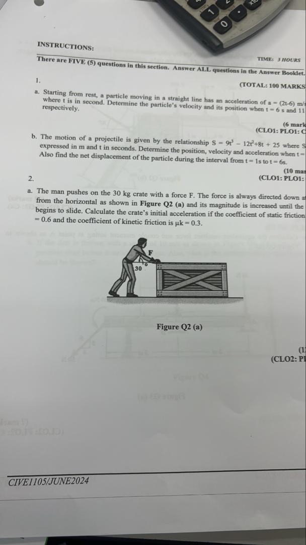 Solved How to solve INSTRUCTIONS:TIME: 3 ﻿HOURSThere are | Chegg.com