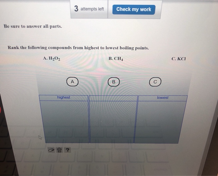 Solved 3 attempts left Check my work Be sure to answer all | Chegg.com