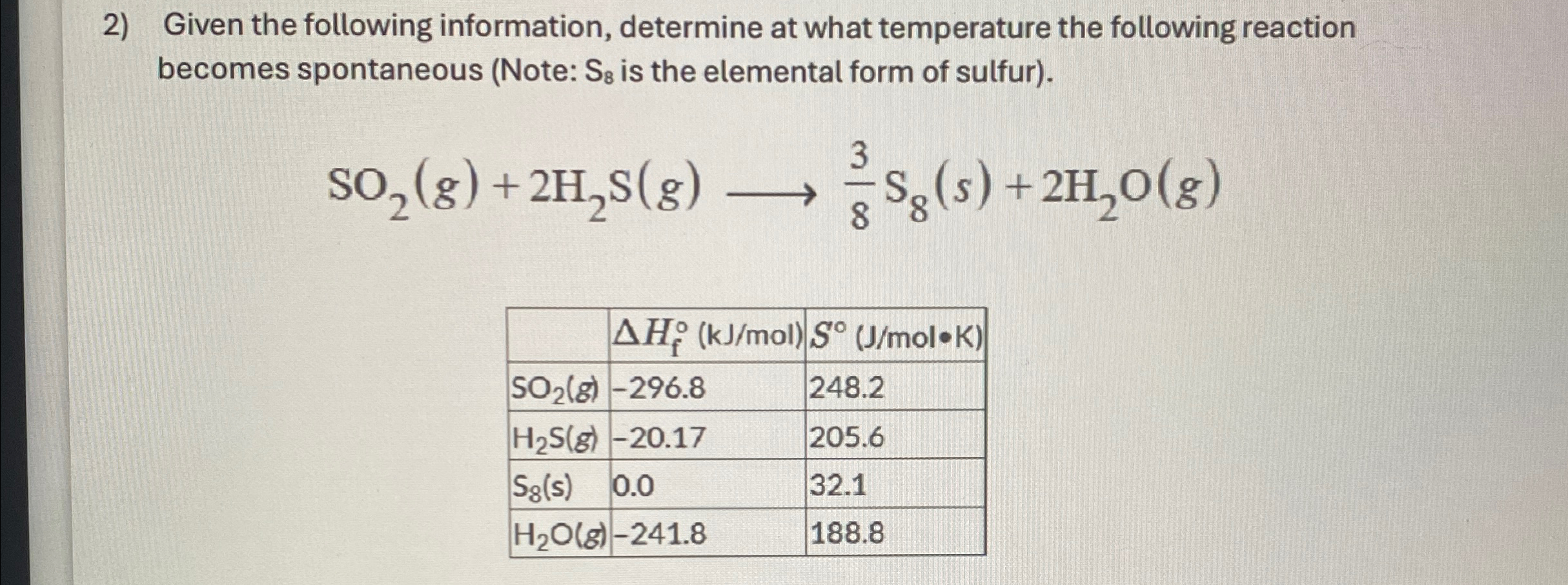 Solved Given the following information, determine at what | Chegg.com