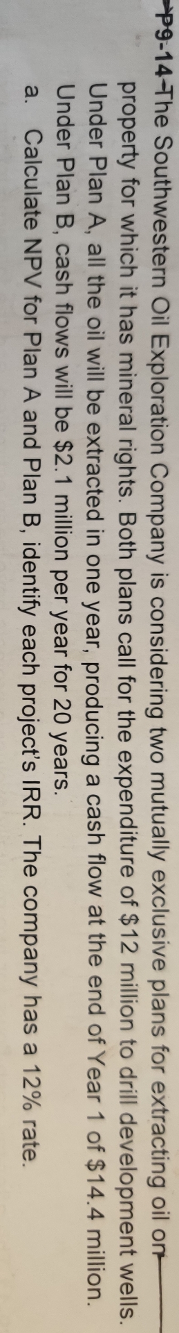 Solved Using BA 2 ﻿PLUS calculator pls, ﻿no excel P9-14-The | Chegg.com