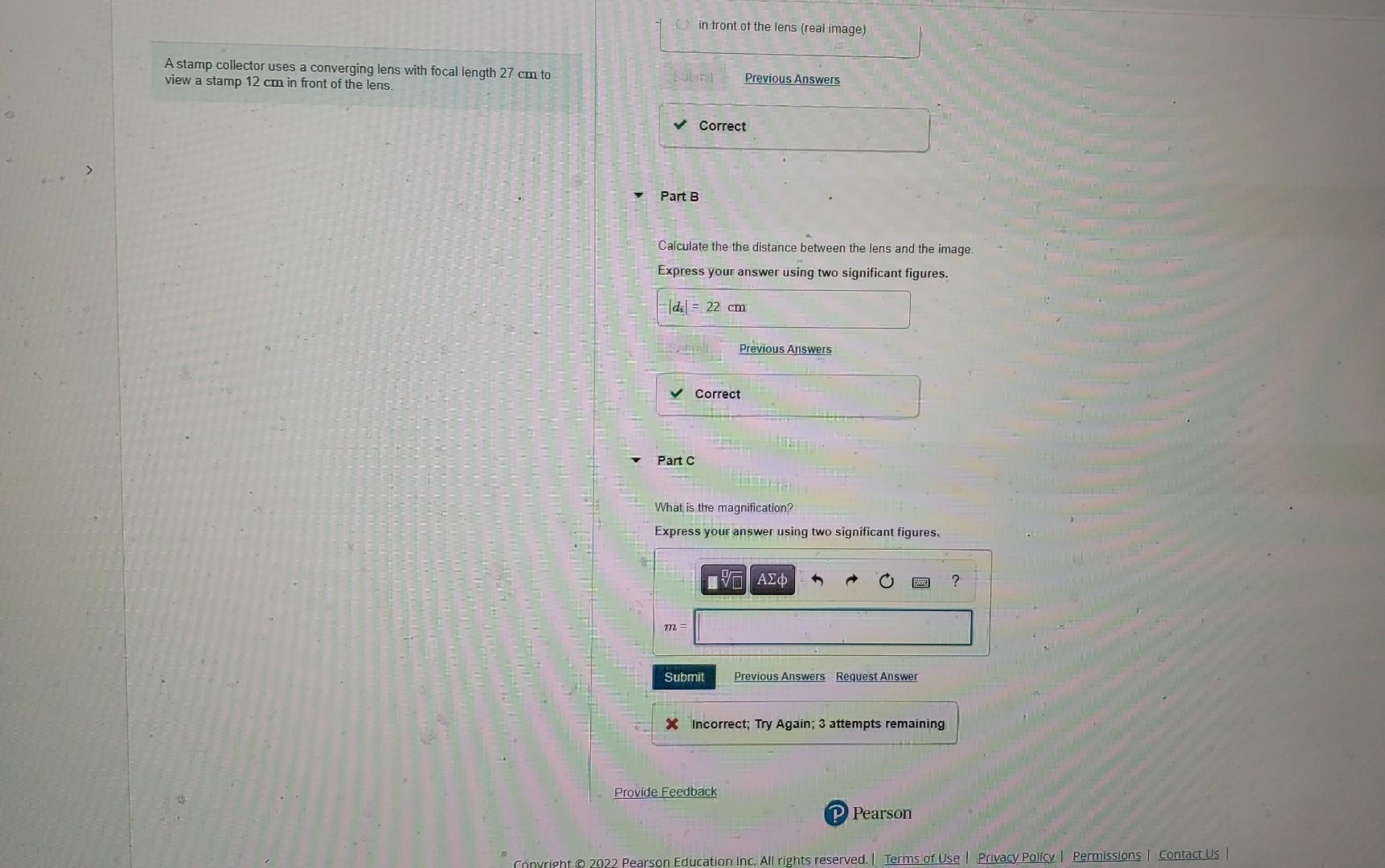 Solved need answer to part c with work asap answer not | Chegg.com