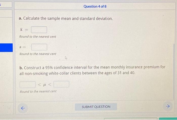 Solved Calculate the margin of error and construct the | Chegg.com