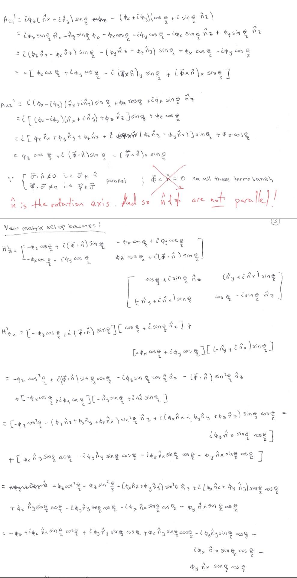 Solved I am doing a physics matrix problem that can be | Chegg.com